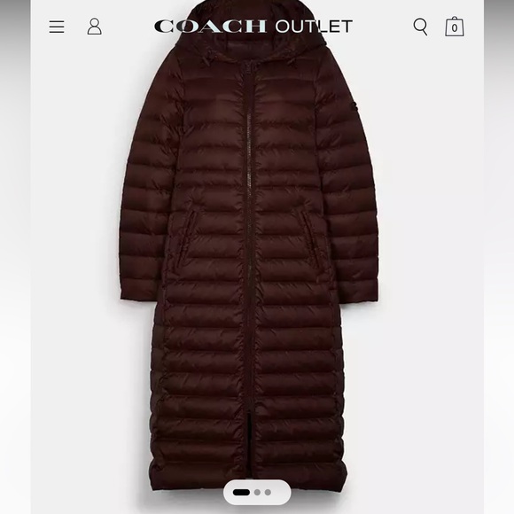 Coach | Jackets & Coats | Coach Long Down Coat With Hood | Poshmark